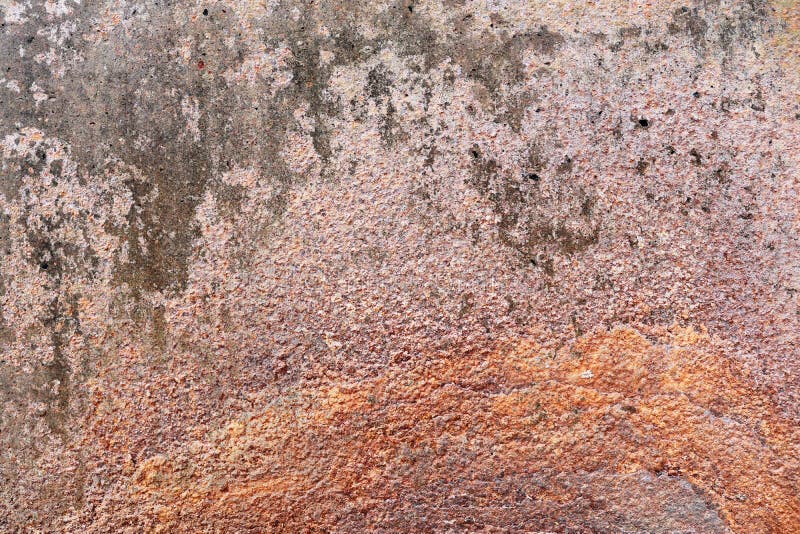 Close Up Surface of Old Rusty and Weathered Metal Wall Structures in ...