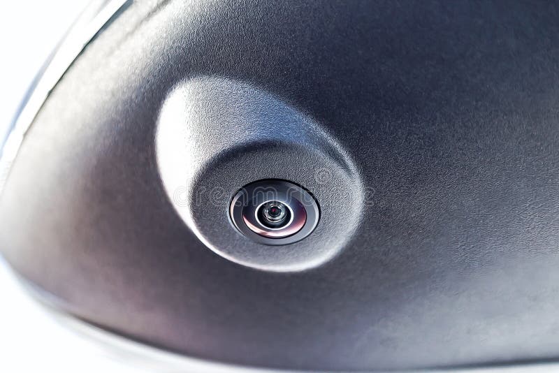 Surround View Monitor. Front Camera of Circular 360 Degrees View System ...