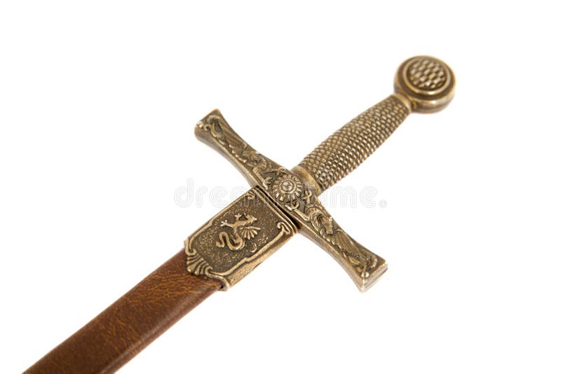 Medieval sword stock image. Image of bronze, sharp, classical - 10430087