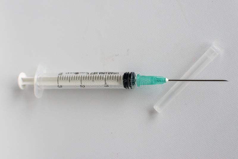 Close up of a syringe stock photo. Image of drug, medical - 229628826