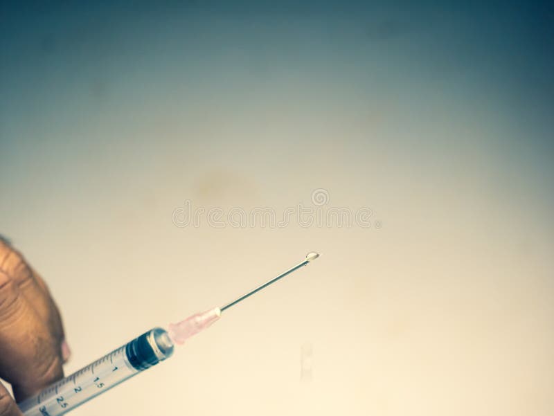 Close Up Syringe Needle Medicine Stock Image - Image of equipment ...