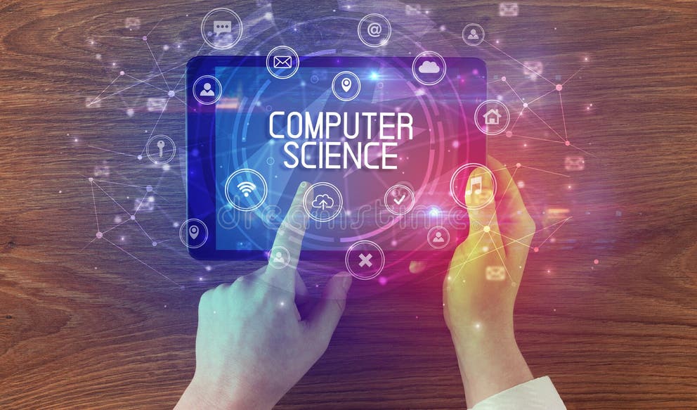 Close-up of a Tablet with Inscription Stock Photo - Image of ...