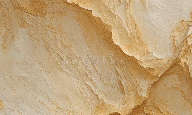 A Close Up of a Tan Colored Rock. Stock Illustration - Illustration of ...
