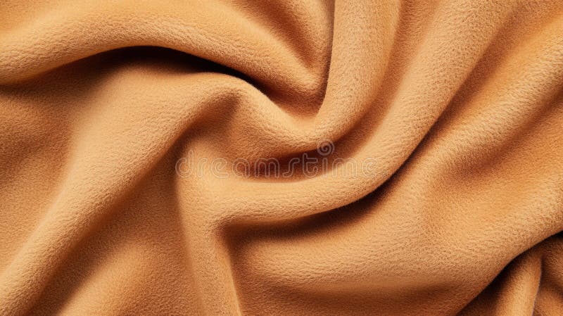 A Close Up of a Tan Fabric with Some Wrinkles, AI Stock Photo - Image ...