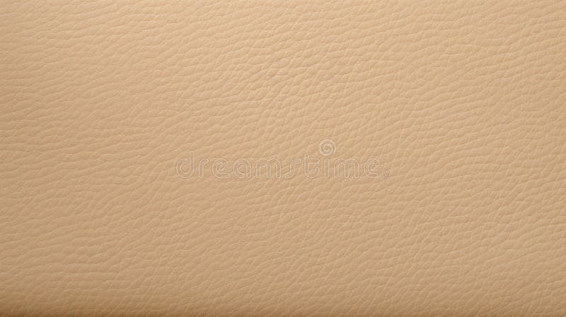 A Close Up of a Tan Leather Surface Stock Image - Image of material ...