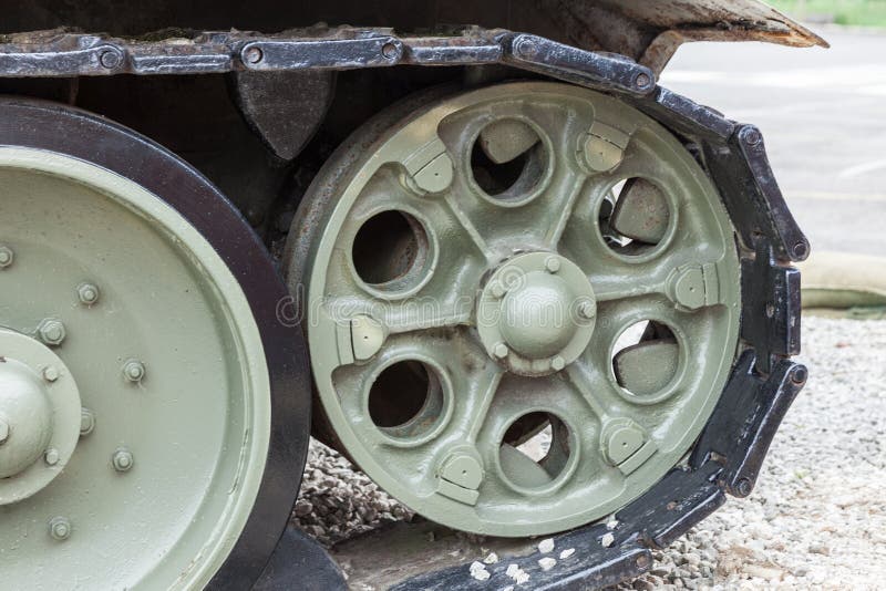Tank Track Drive Wheels Stock Photos - Free & Royalty-Free Stock Photos ...