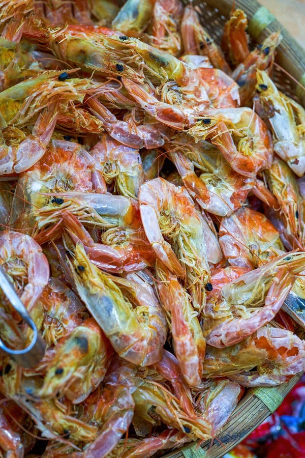 Close-up of Tasty Dried Prawns Stock Image - Image of meal, delicious ...