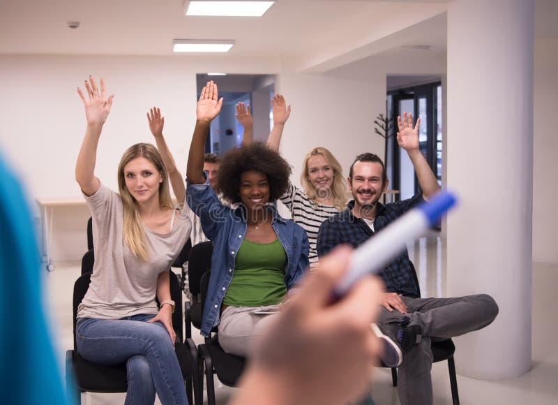 Close Up of Teacher Hand with Marker Stock Image - Image of hand ...
