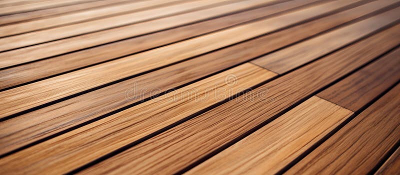 Close Up of Teak Wood Decking Texture Stock Image - Image of decking ...