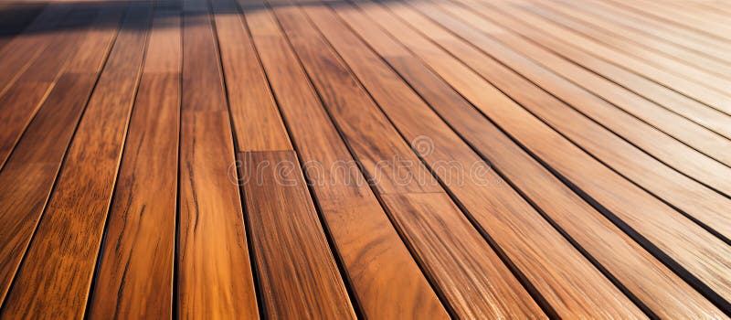 Close Up of Teak Wood Decking Texture Stock Photo - Image of board ...