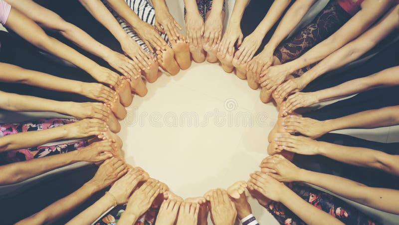 Close up teamwork concept stock image. Image of friendship - 198475239