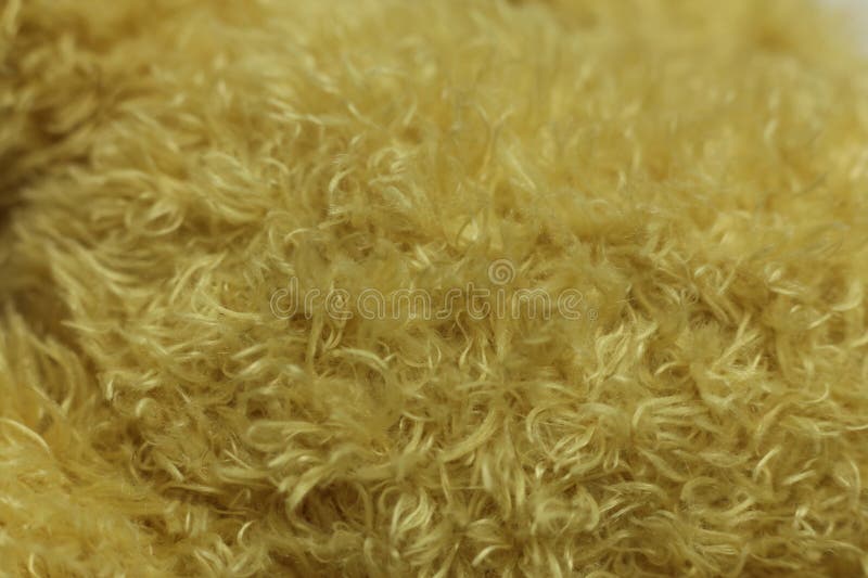 Close-up of Teddy Bear Fur Texture. Stock Image - Image of closeup ...