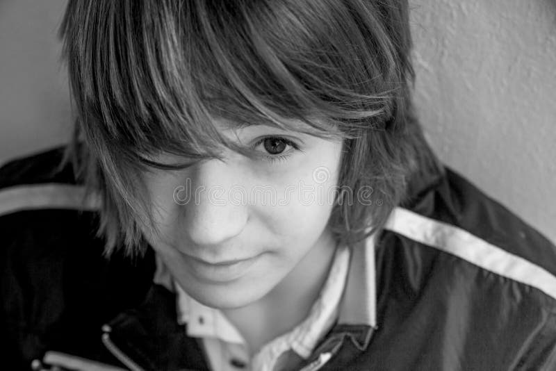 Close up of teen boy stock photo. Image of teenager, caucasian - 28818998