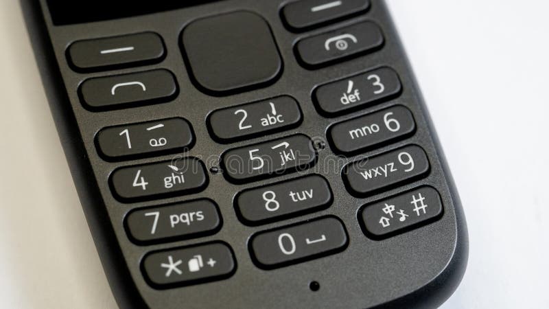 Close Up of a Telephone. Close-up Photo of the Keypad. Close-up Photo ...