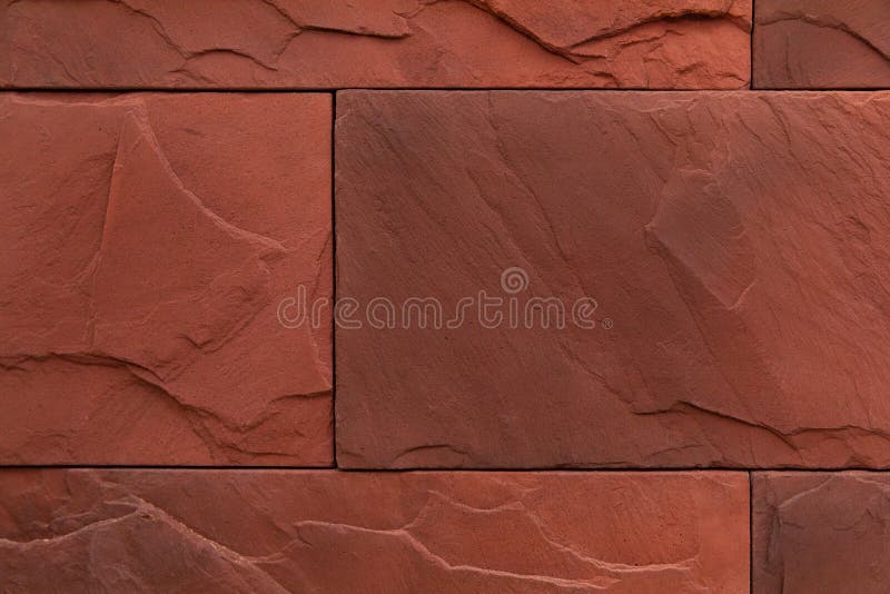 Close-up of Terracotta Ceramic Cladding Brick Stock Image - Image of ...