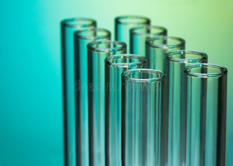 Laboratory Test Tubes in Science Research Lab Stock Photo - Image of ...