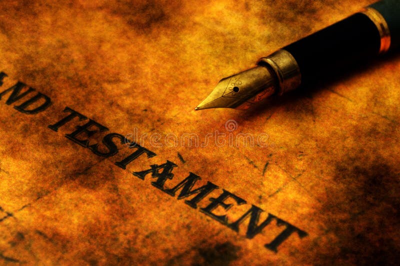 Will and testament stock image. Image of wealth, legal - 17267715