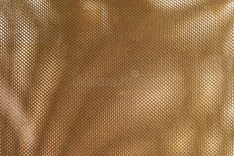 Close Up Texture Background of Bronze Polyester Fabric Stock Image ...