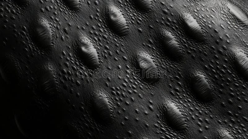 Close-up Texture of Black Rubber Material with Patterned Embossed Ovals ...