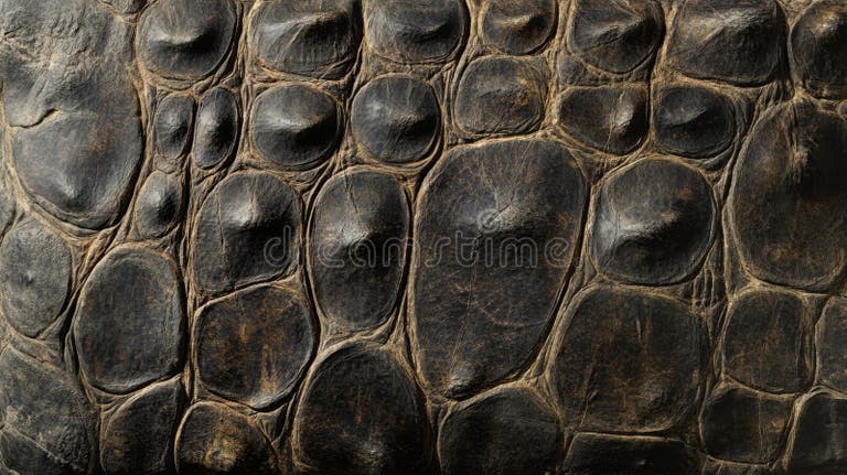 Close-up Texture of Dark Reptile Skin with Bumpy Patterns Stock Illustration - Illustration of ...