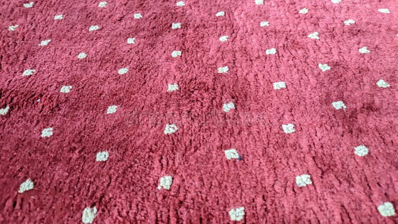 Close-up Texture of a Deep Red Carpet Stock Image - Image of close ...