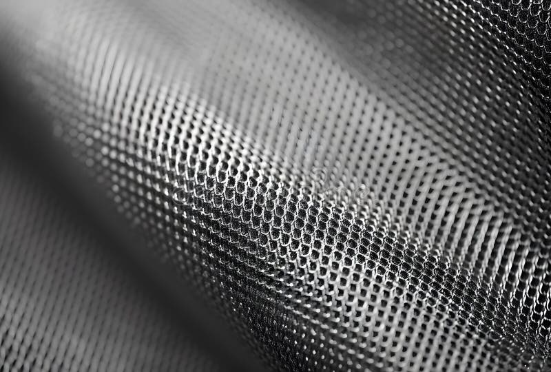 Abstract Silver Grey Mesh Fabric Texture Stock Illustration ...