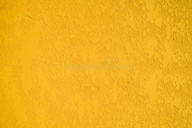 Close-up, the Texture of the Facade of Decorative Yellow Plaster Stock ...
