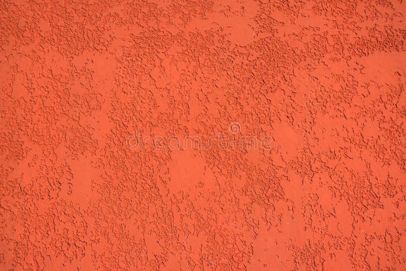 Close-up, Texture of a Facade Made of Decorative Red Plaster Stock ...