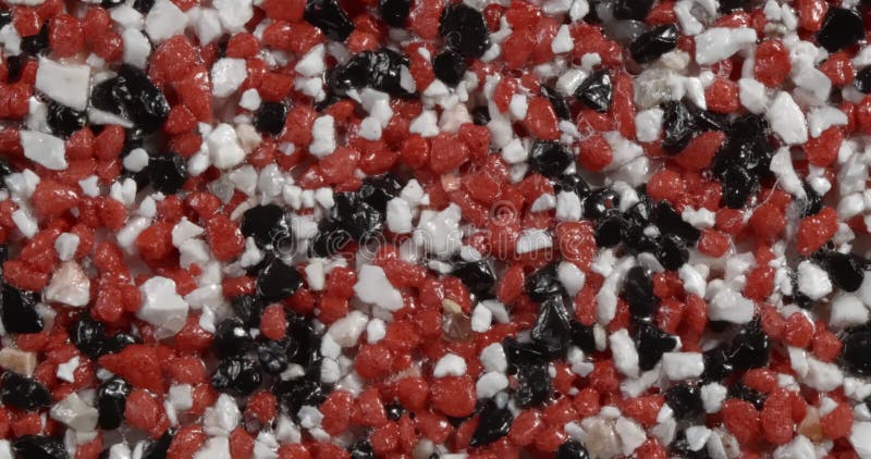 Close-up Texture of Fine Marble Chips. Stock Video - Video of granule ...