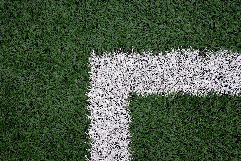 Close Up Texture of Football Field, Green Artificial Coating Stock ...