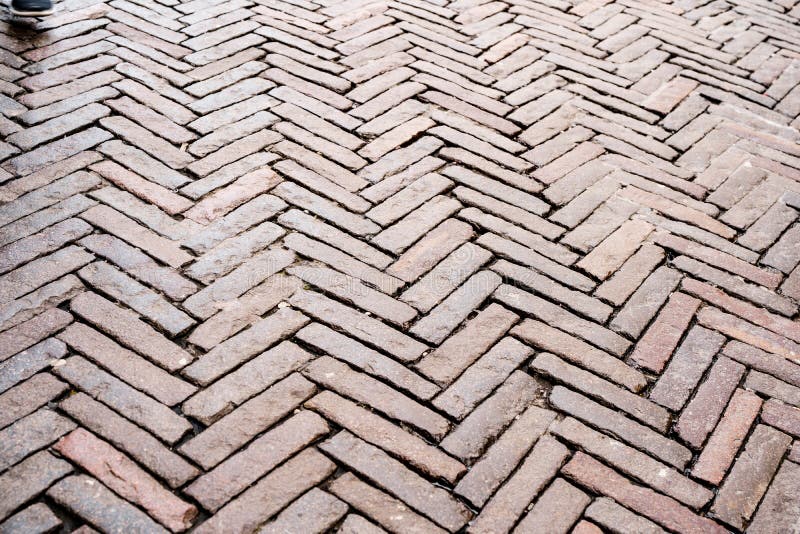 Clinker Paving Stones for Laying Paths in the Garden Stock Image ...