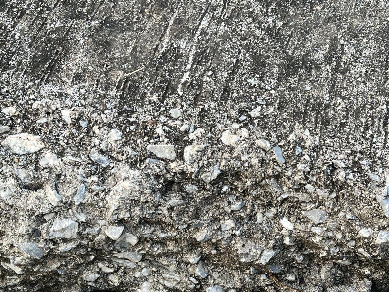 Texture of Gray Stone on Cement Texture Stock Photo - Image of detail ...