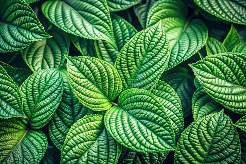 Green Leaf Texture, Green Leaves Pattern Background. Natural Background ...