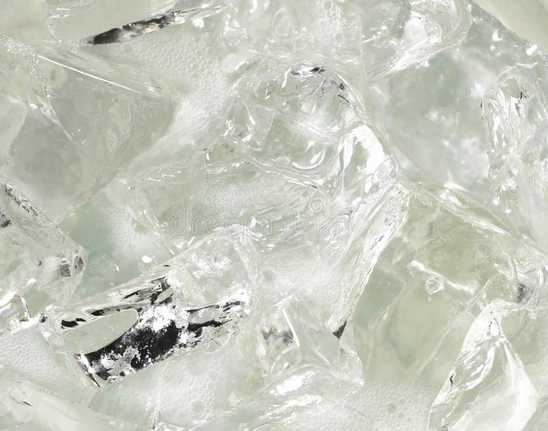 Close-up Texture of Melting Ice Cubes Stock Photo - Image of water ...