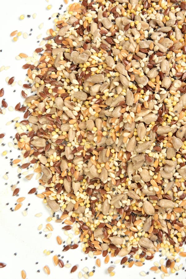 Close-Up of Multigrain Bread Background Image Stock Photo - Image of ...