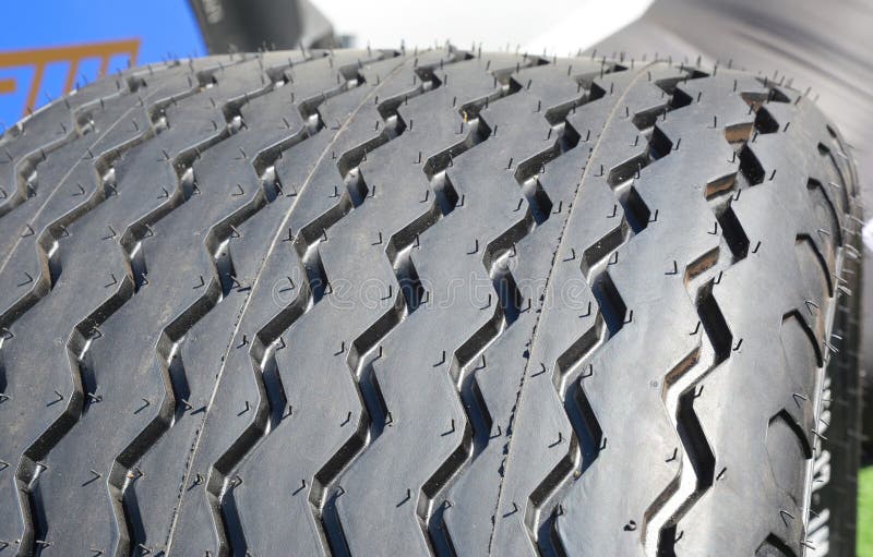 Close Up on Texture of New Truck Tire Tread Stock Image - Image of ...