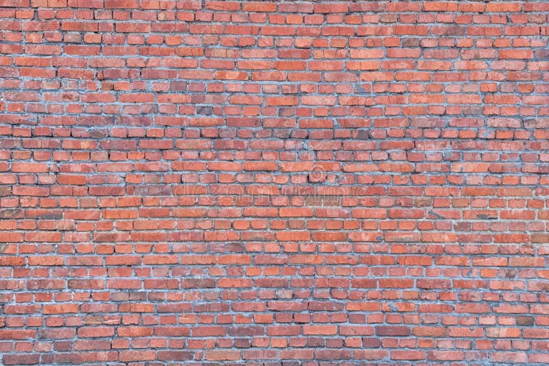 Close-up Texture of the Old Red Brick Wall. Abstract Close-up Brick ...