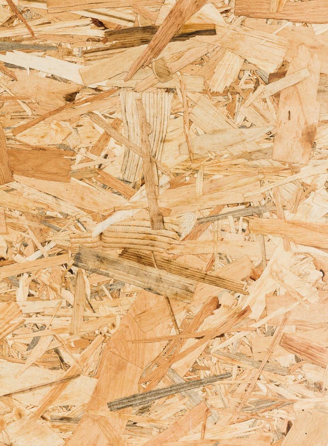 Close Up Texture of Oriented Strand Board (OSB) Stock Image - Image of ...