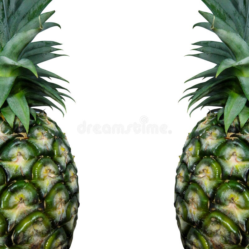 Close Up Texture of Pineapple Background with Copy Space Stock Image ...