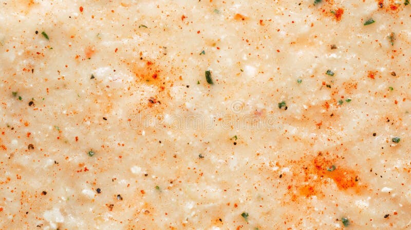 Close Up Texture of Remoulade with Cajun Spices for Culinary Design ...
