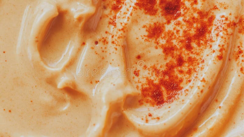 Close-up Texture of Remoulade Sauce with Cajun Spice Blending for ...