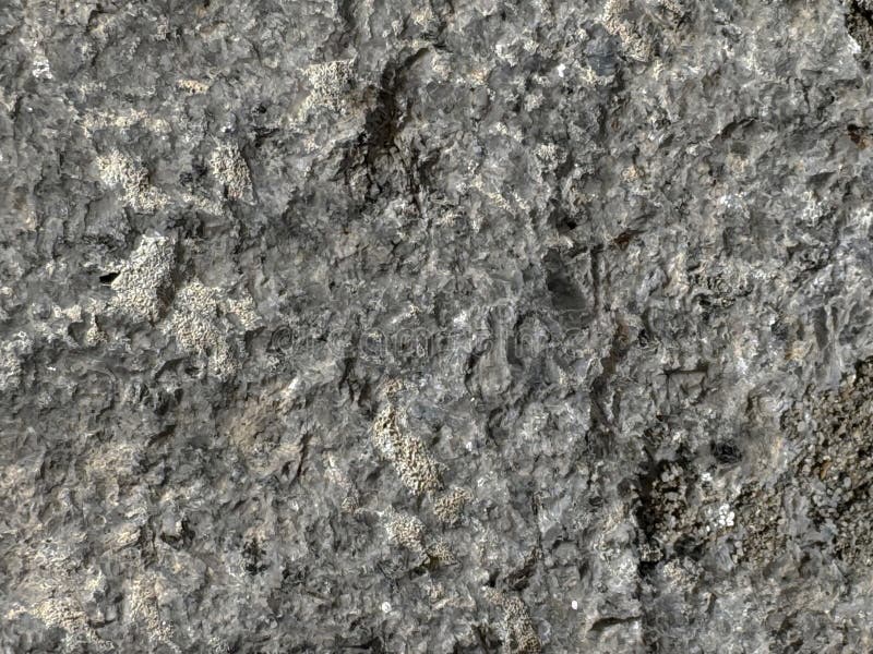 Close-Up Texture of Rough Gray Rock Surface Stock Image - Image of ...