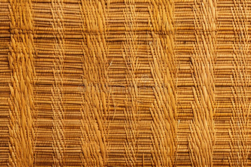 Close-up Texture Shot of a Woven Mat Mkeka Stock Illustration ...