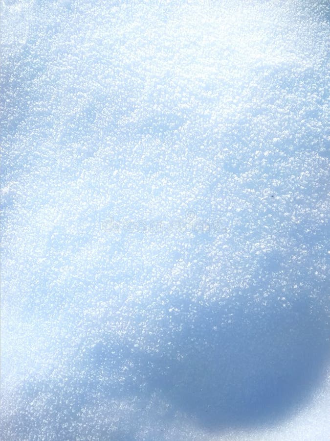 Texture of Snow with Frozen Crystals Close-up Stock Image - Image of ...