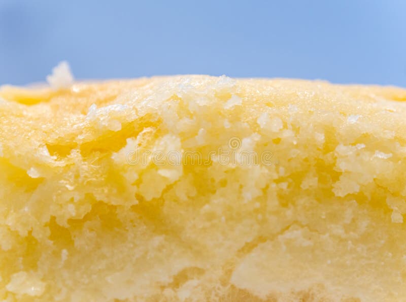 Close-up Texture of Thinly Coated Sugar on Soft Bread Stock Image ...