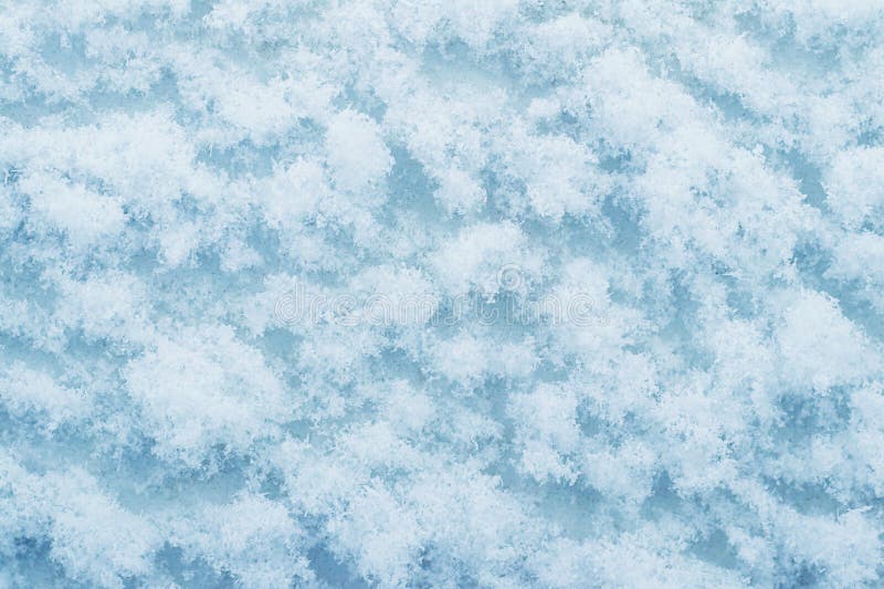 Close-up of the Texture of White Fluffy Snow Stock Photo - Image of ...
