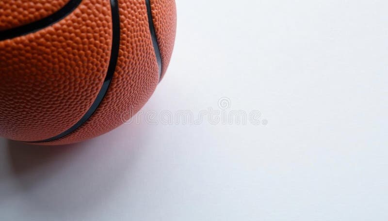 Close Up, Textured Basketball on White Gridded Paper , Material, White ...