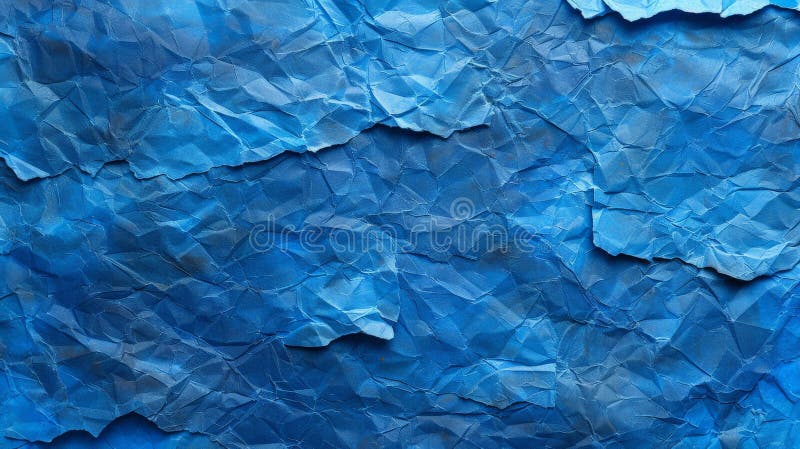 Close Up of Textured Blue Paper with Rough Surface Stock Photo - Image ...