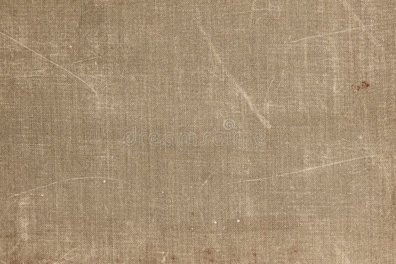 Close-up of Textured, Brown, Rustic Fabric, Old Canvas with Natural ...