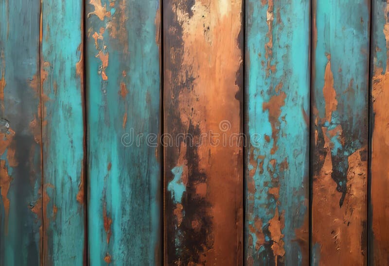 A Close-up of a Textured Copper and Rust Colored Background Stock ...